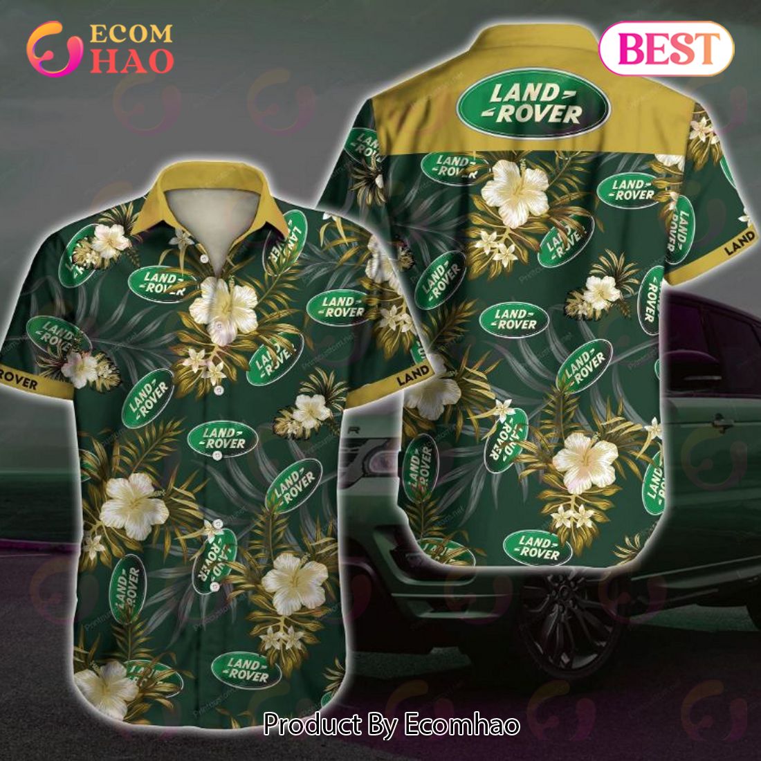 Land Rover Hawaiian Shirt - Ecomhao Store